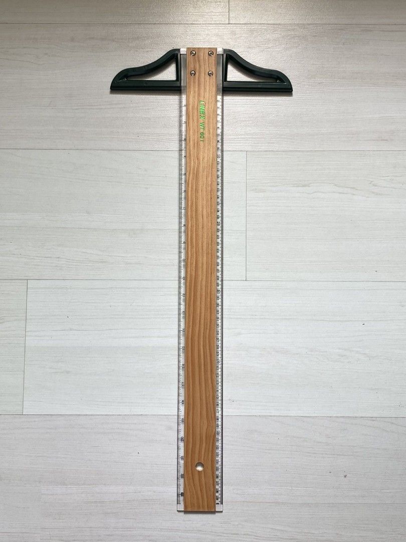 Wooden T-Square Original LINEX Brand x 24" x Technical Drawing x like ...
