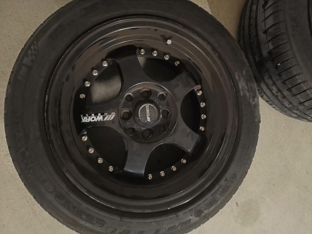 Works meister rim, Car Accessories, Tyres & Rims on Carousell
