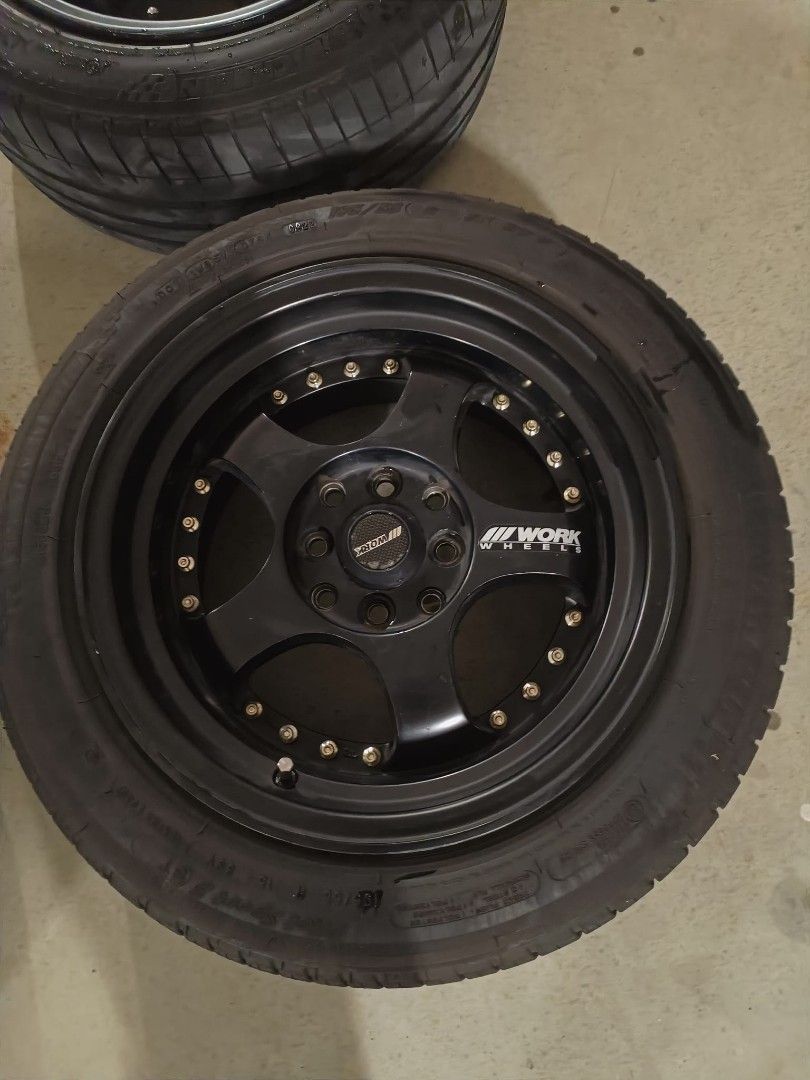 Works meister rim, Car Accessories, Tyres & Rims on Carousell