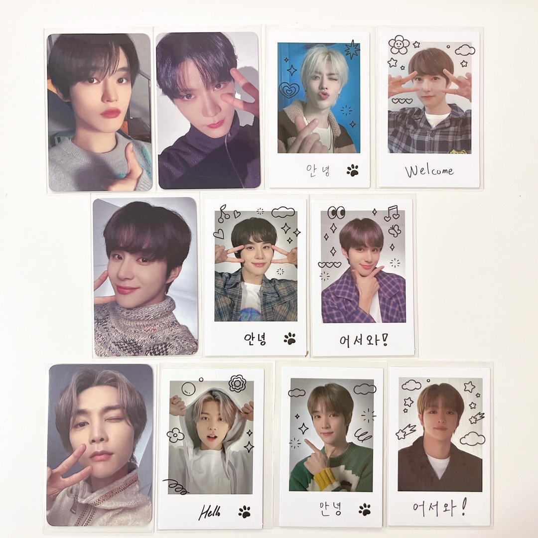 wts nct home exhibition binder pc and polariod (johnny sungchan ten ...