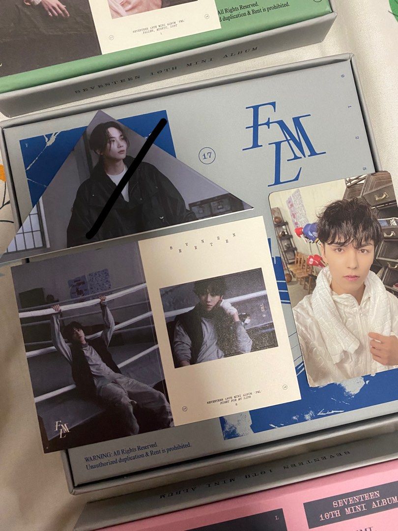WTT WTS SVT Seventeen FML inserts photocard pc sticker bookmark ...