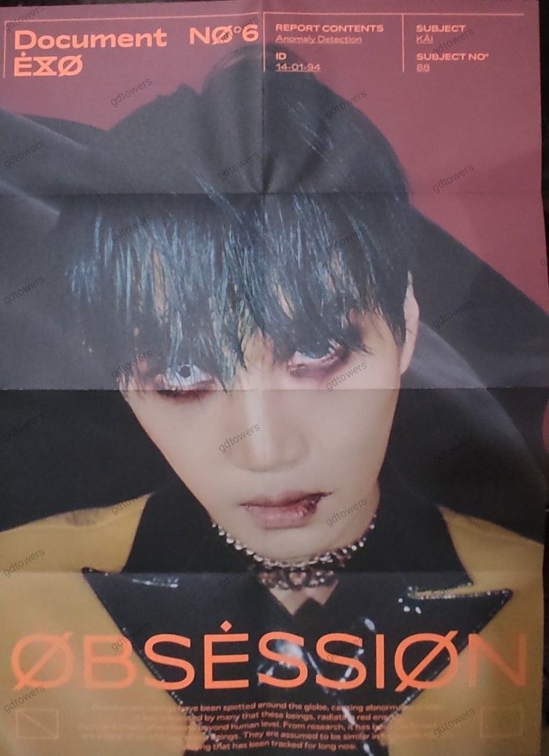 X EXO Obsession Album, Hobbies & Toys, Memorabilia & Collectibles, K ...