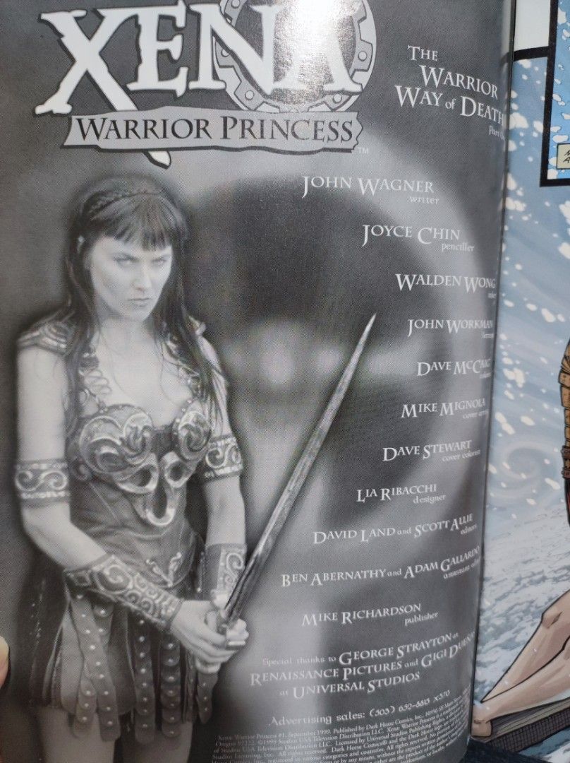 Xena Warrior Princess #1 Limited edition, Hobbies & Toys, Books ...
