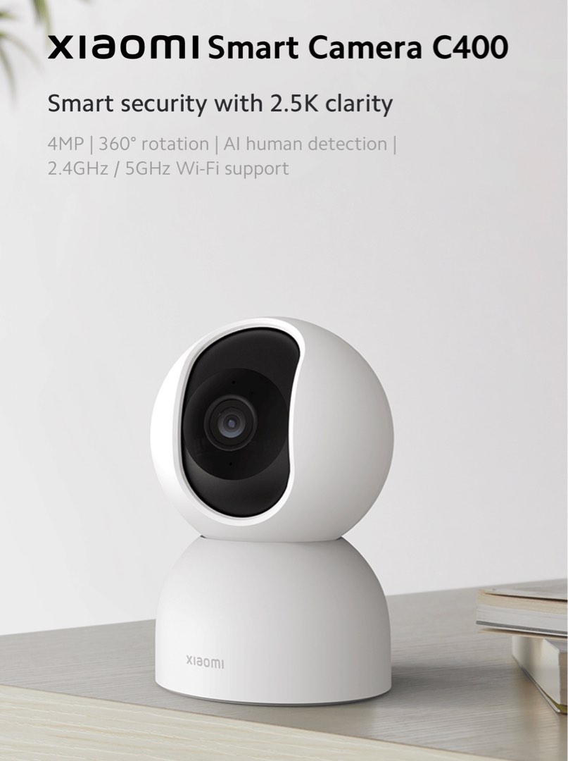 Xiaomi Smart Camera C400 (SRP $89), Furniture & Home Living, Security ...