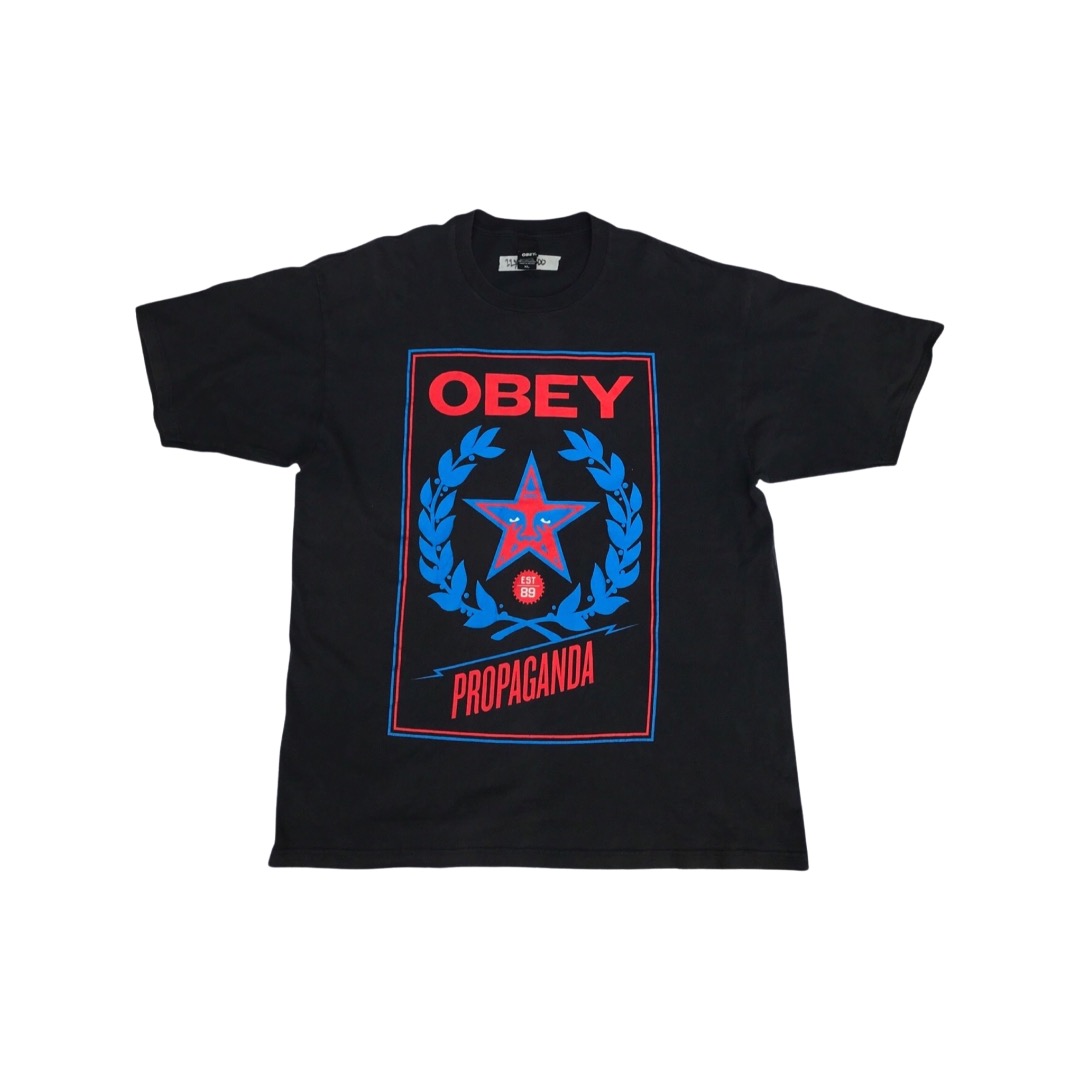 Y2K Obey Propaganda tee on Carousell