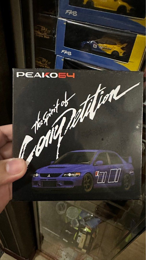 Yes peako evo ralliart blue, Hobbies & Toys, Toys & Games on Carousell