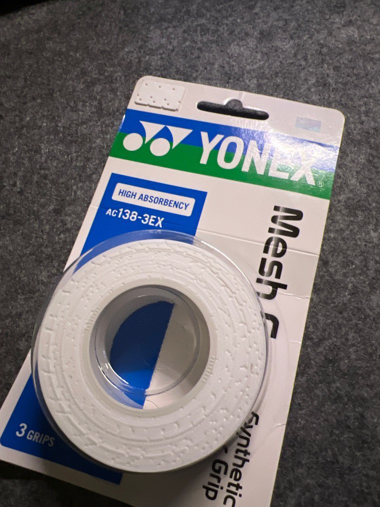 Yonex AC138 Mesh Grip, Sports Equipment, Other Sports Equipment and Supplies on Carousell