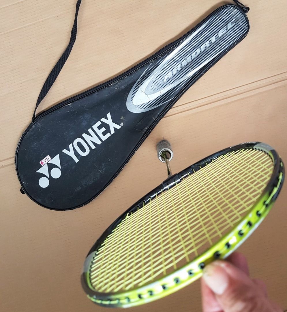 Yonex B-600 Muscle Badminton Racket, JAPAN, Super Alloy, Yonex Sling ...