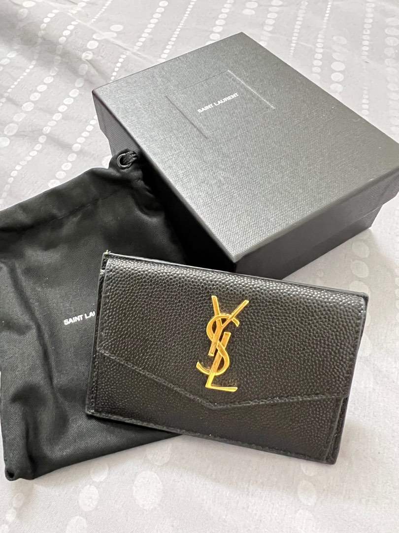YSL Card Holder, Women's Fashion, Bags & Wallets, Wallets & Card ...