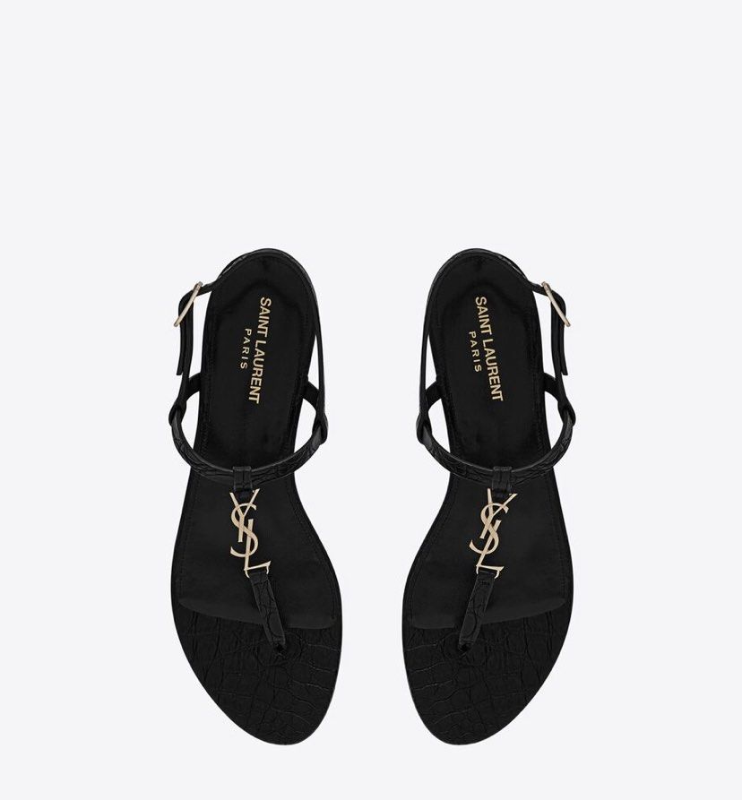 YSL SANDALS , Fesyen Wanita, Sepatu di Carousell