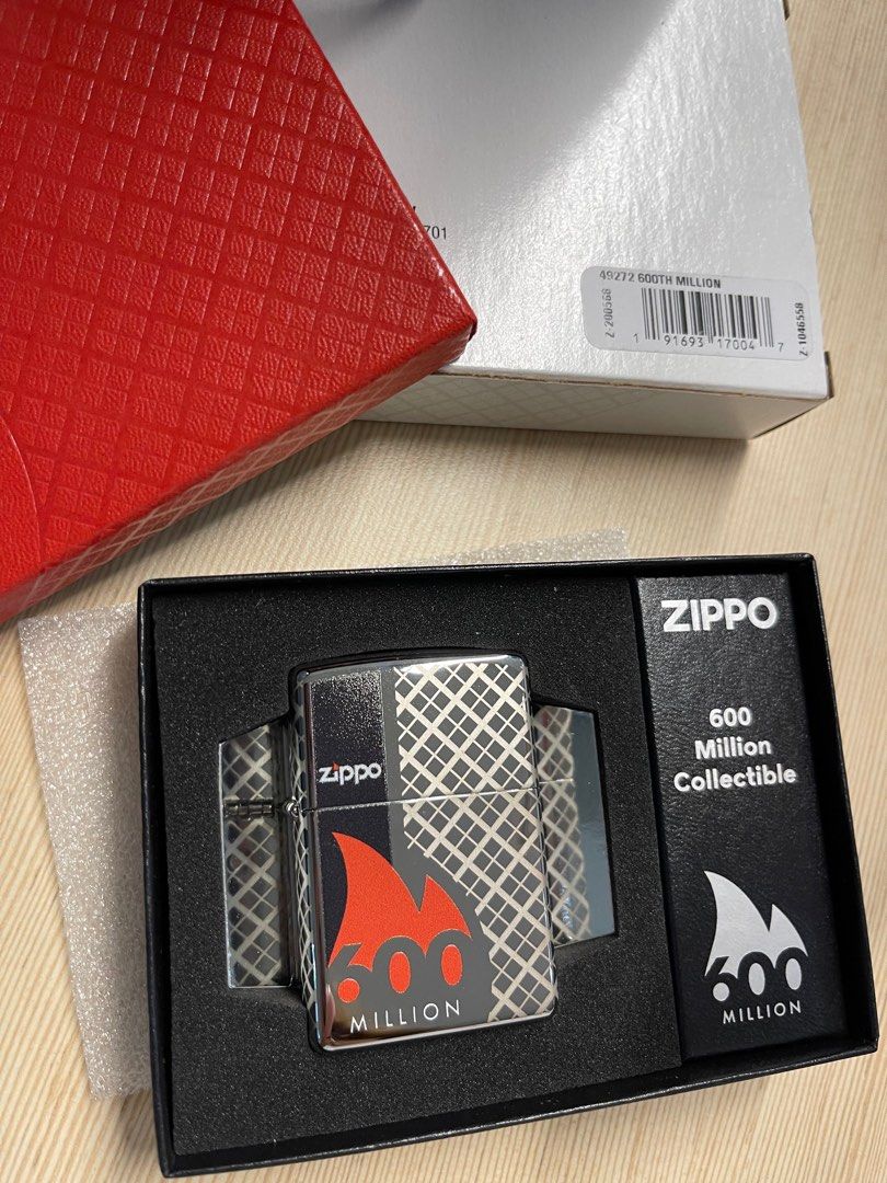 ZIPPO 600 MILLION LIMITED EDITION LIGHTER, Hobbies & Toys, Memorabilia & Collectibles, Vintage ...