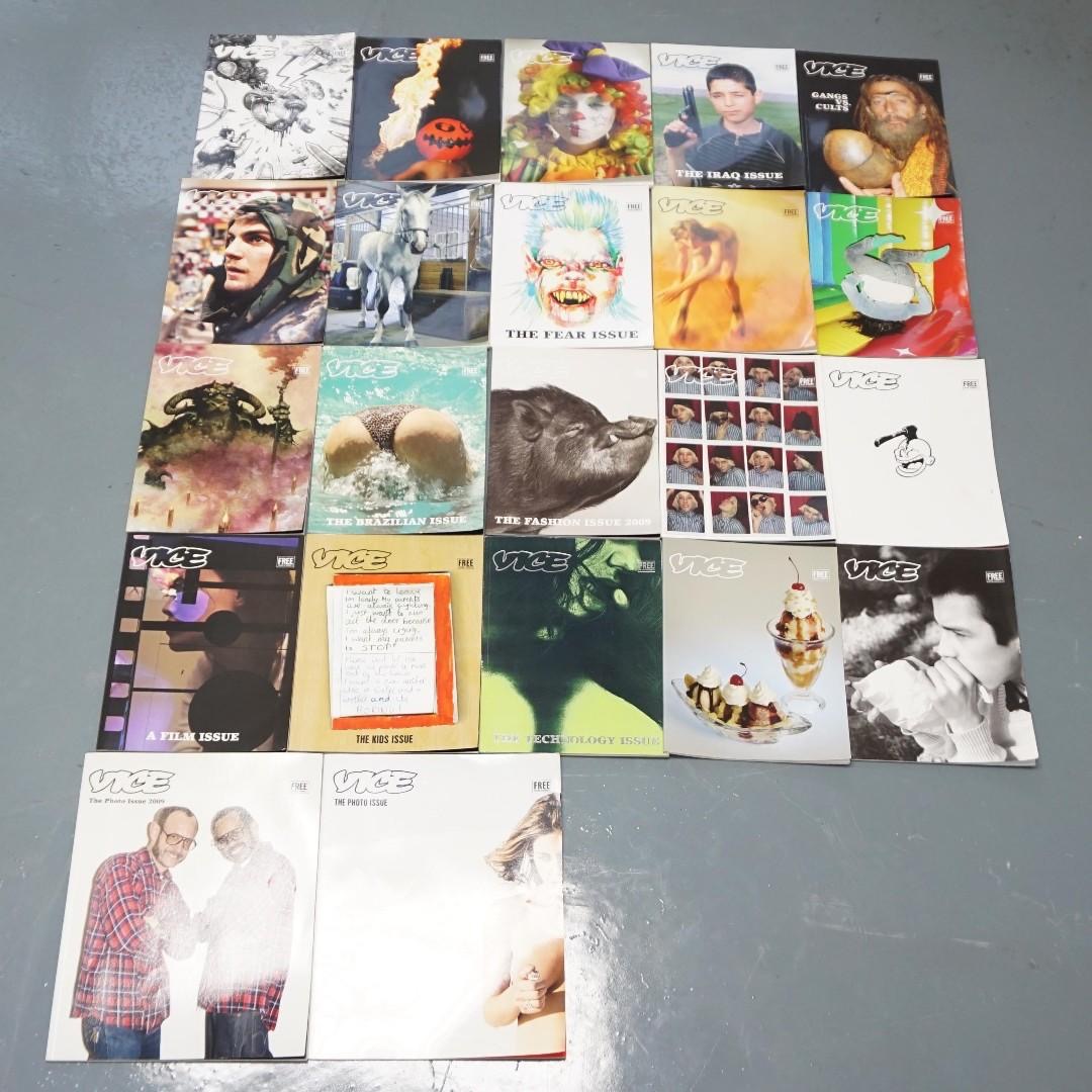 00's VICE Magazines (total of 22), including the Terry Richardson Issue ...