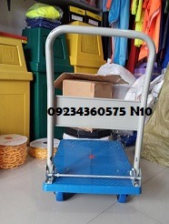150 kg Blue Push Cart Trolley, Furniture & Home Living, Cleaning ...