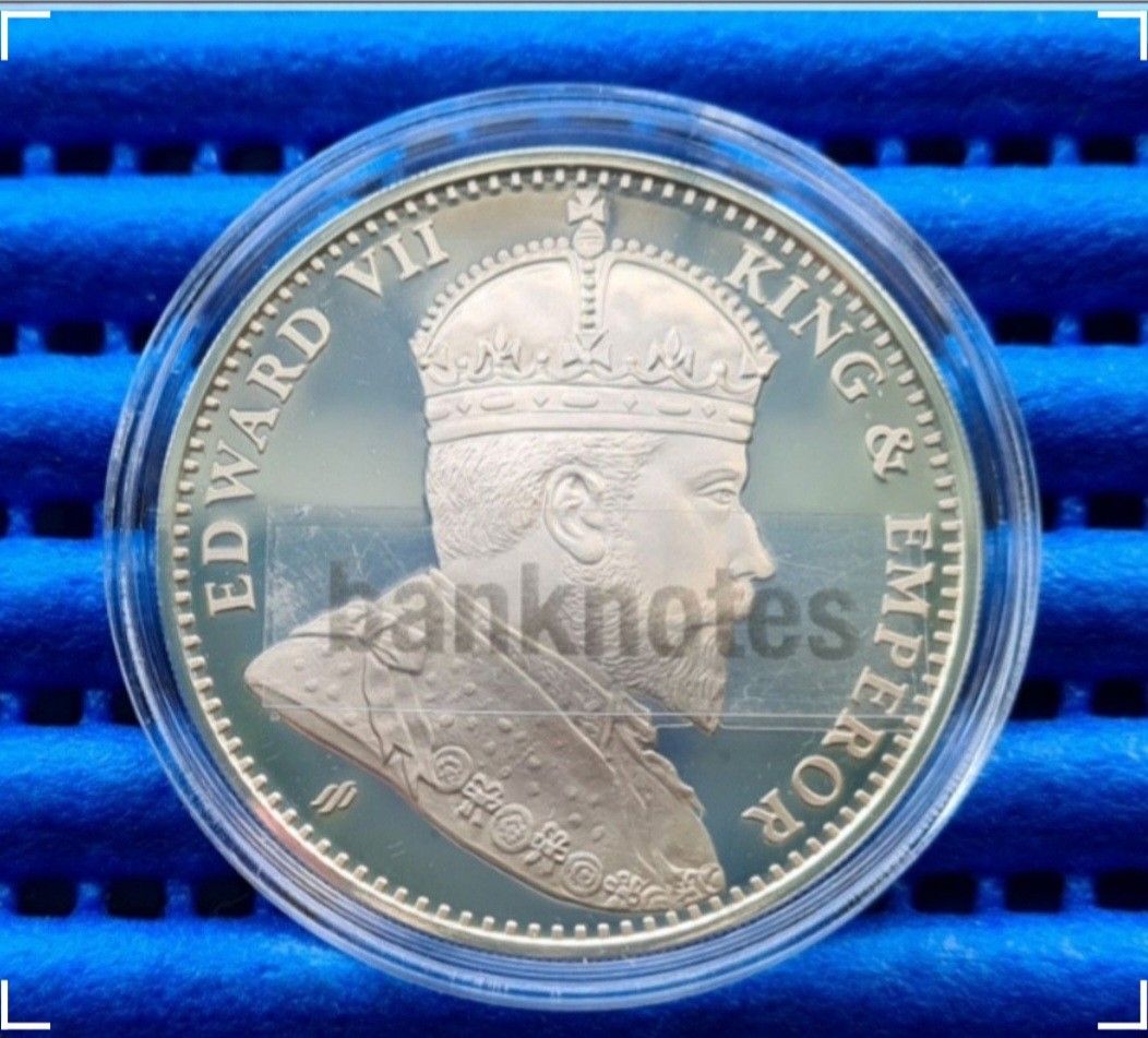 1903 Straits Settlements $1 One Dollar King Edward VII Silver Coin ...