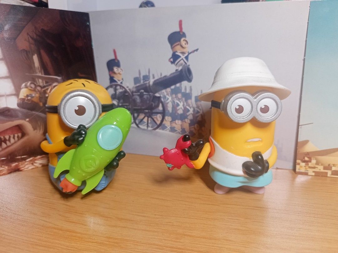 2017 Despicable Me 3 Happy Meal Complete Set, Hobbies & Toys, Toys ...