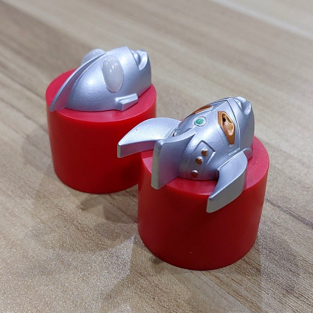 2 Units Of ULTRAMAN (Ultraman & Ultraman Taro) Graces Caps, Hobbies ...