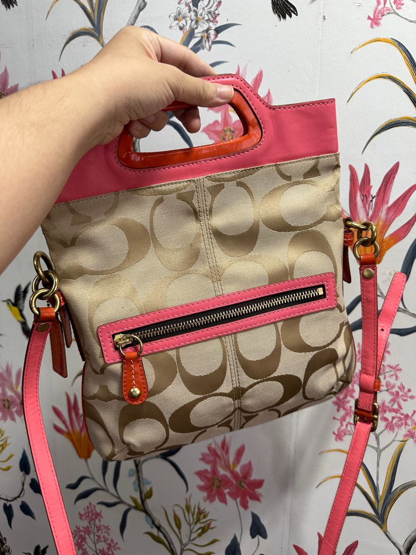 2 way authentic coach sling bag on Carousell