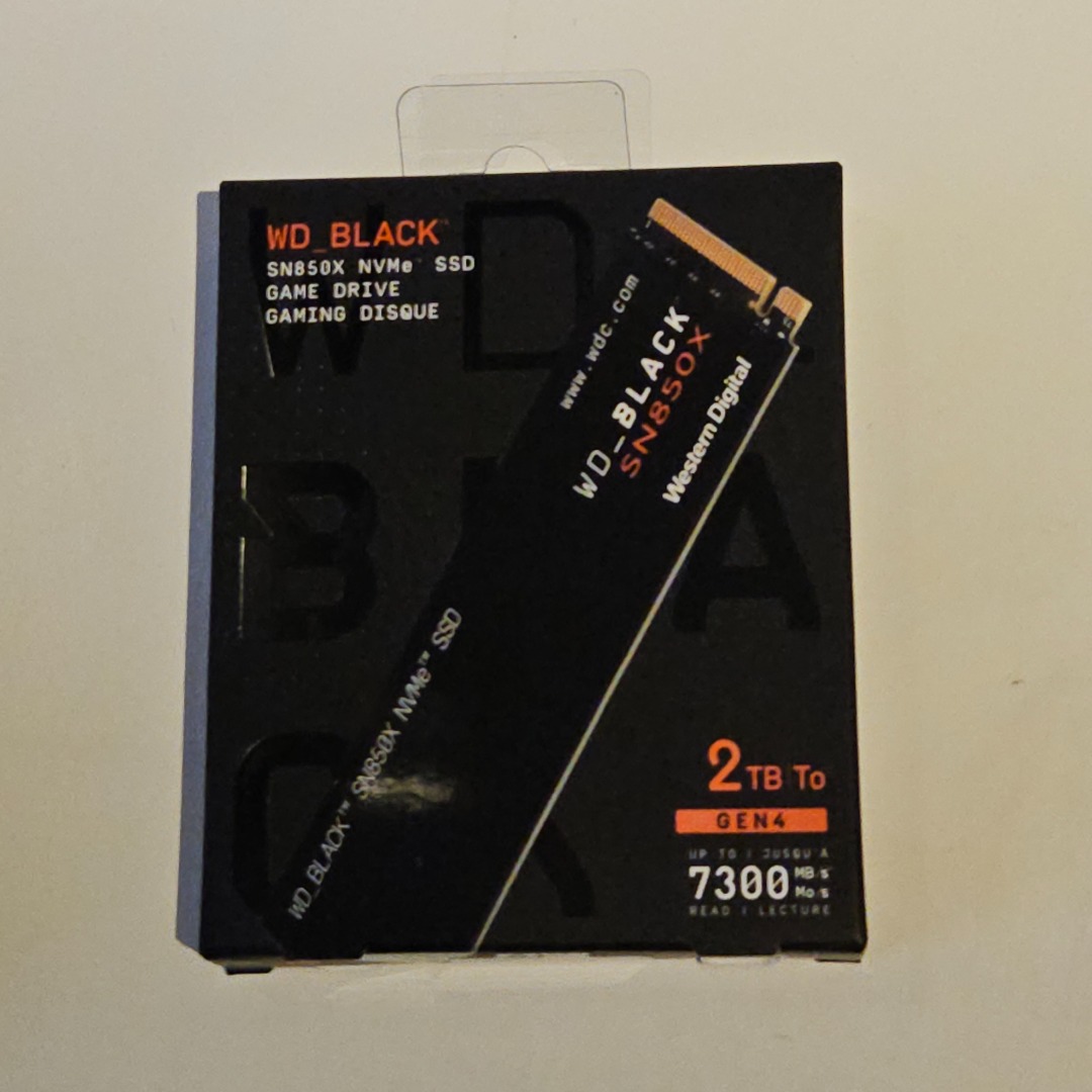 2TB SN850X WD Gen 4 M.2 NVMe SSD Western Digital, Computers & Tech ...