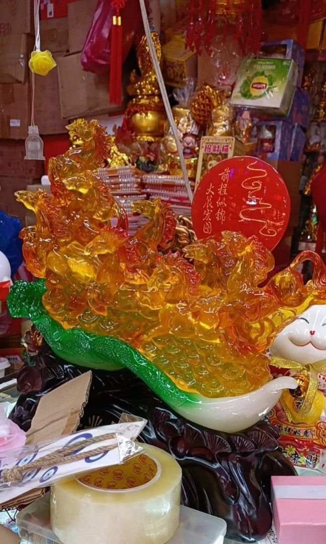 8 horses taas paa fengshui display, Furniture & Home Living, Home Decor ...