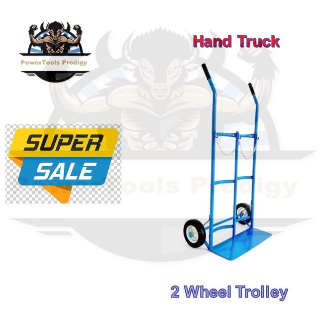 HEAVY DUTY HAND TRUCK TWO WHEEL PUSH CART/ TWO WHEEL TROLLEY, Furniture ...