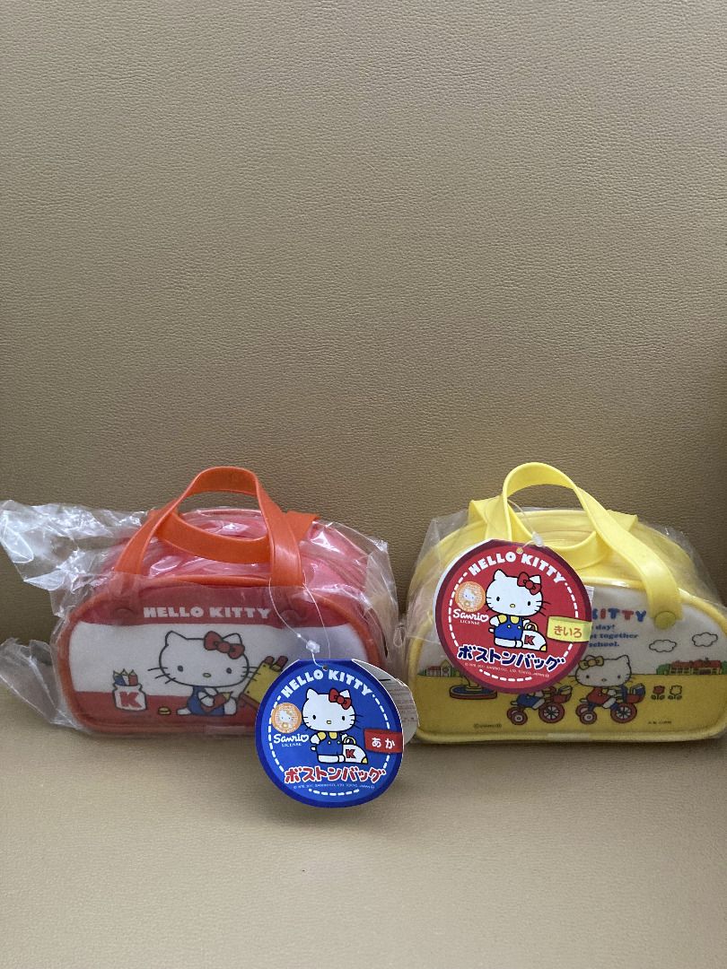 絕版 2011年 リーメント Re-ment Rement ハローキティ ボストンバッグ Hello Kitty Boston Bag 波士頓 ...