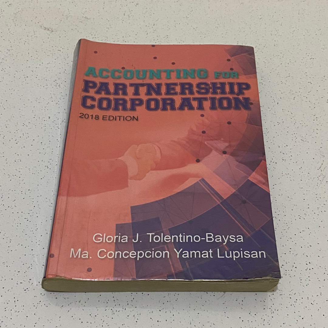 accounting for partnership corporation gloria tolentino-baysa and ma ...
