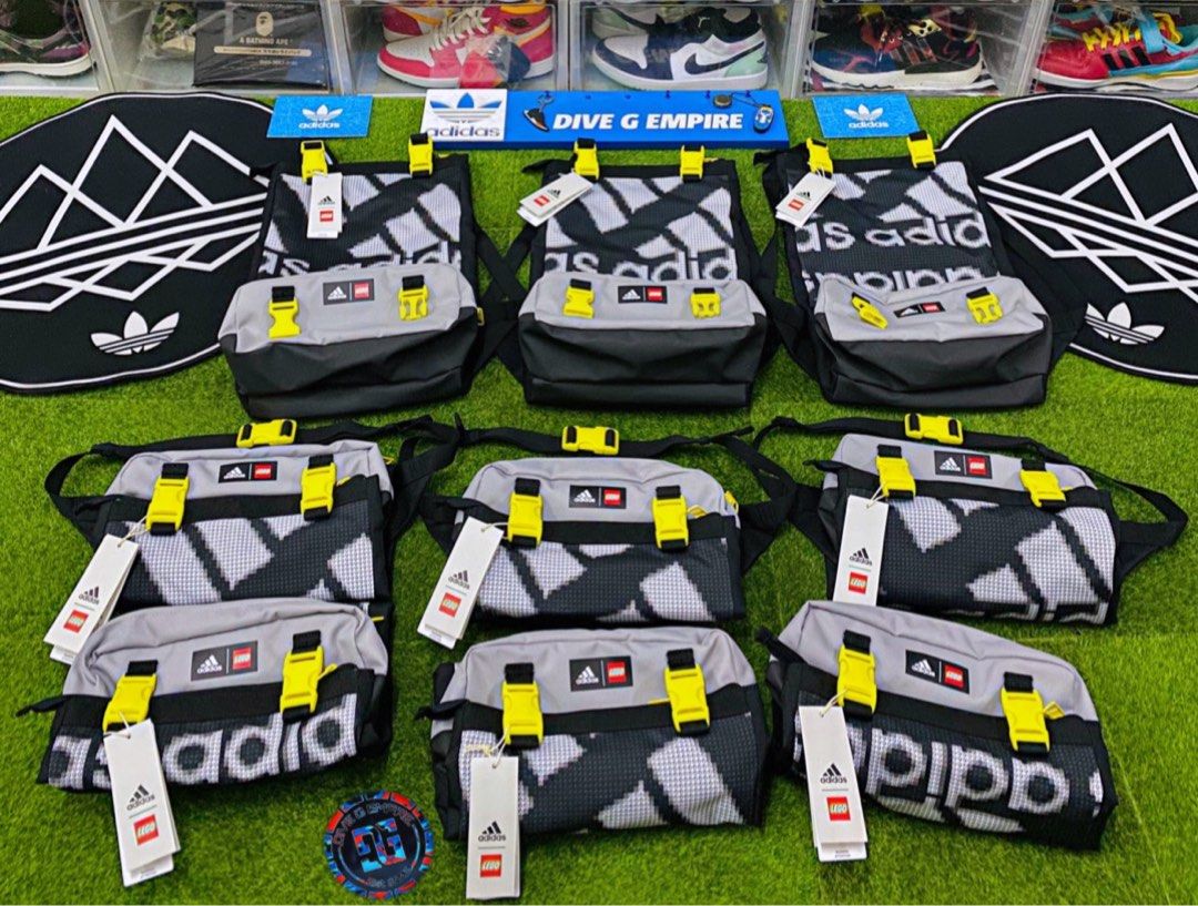 ADIDAS LEGO® CROSSBODY BAG, Men's Fashion, Bags, Backpacks on Carousell