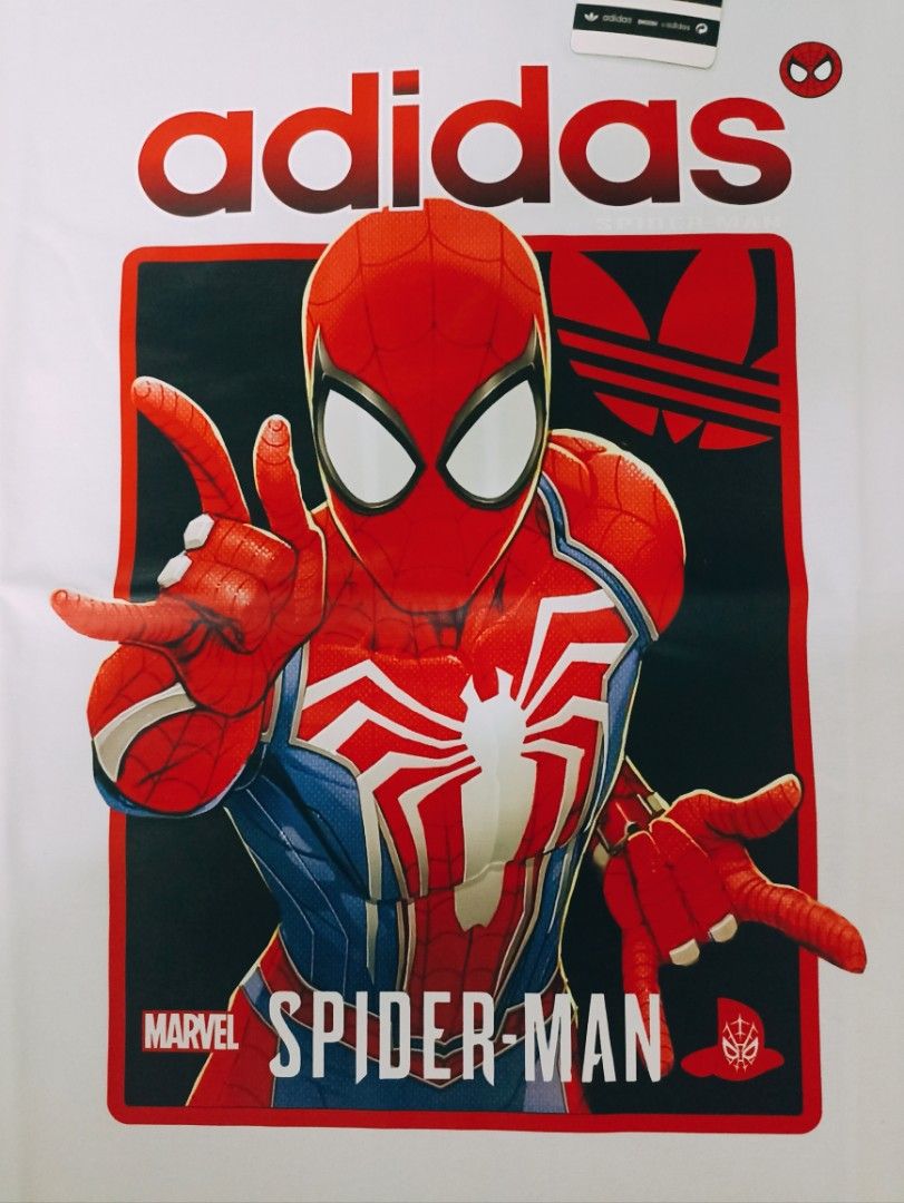 ADIDAS X MARVEL WHITE T SHIRT, Men's Fashion, Tops & Sets, Tshirts ...