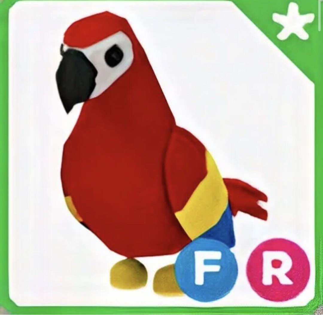 Adopt me fly ride parrot, Video Gaming, Gaming Accessories, In-Game ...