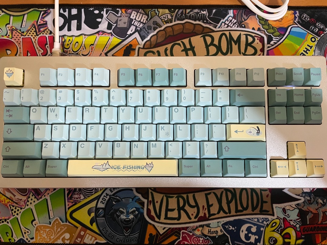 Akko Monsgeek M3 Full set keyboard, Computers & Tech, Parts ...