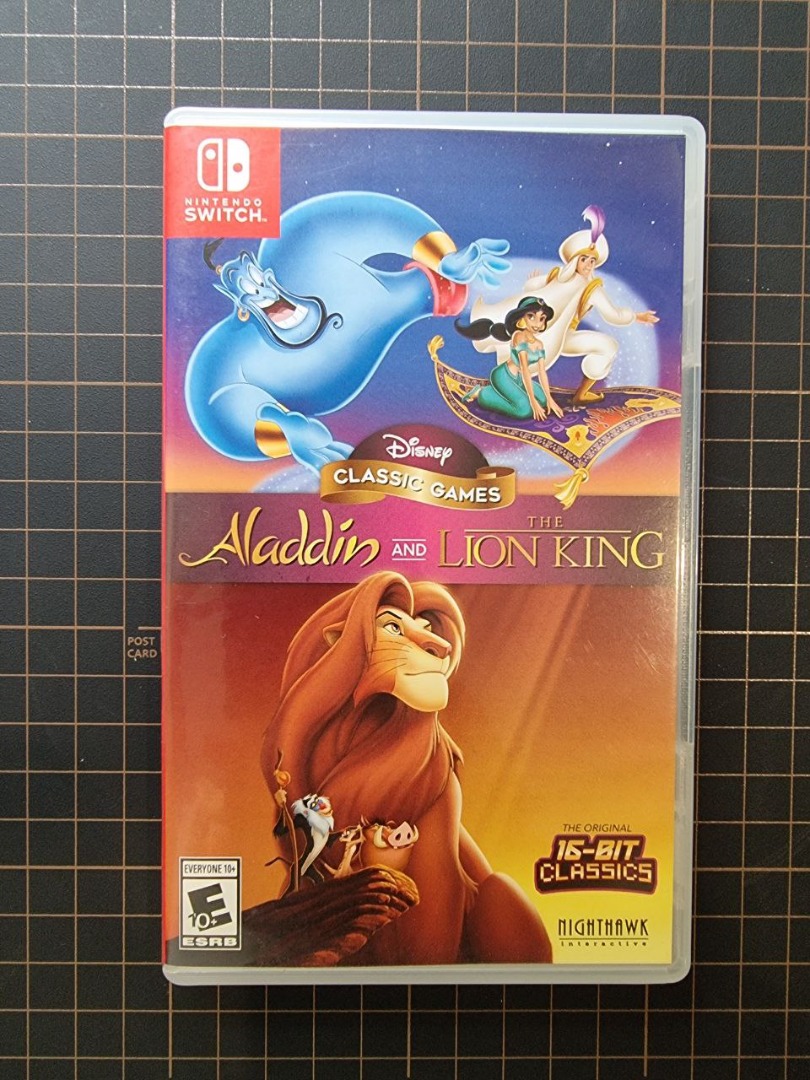 Aladdin and the Lion King - Nintendo Switch on Carousell