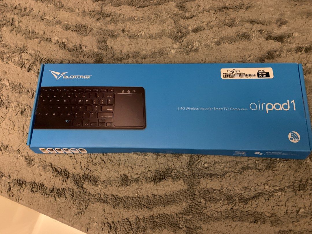 Alcatraz Airpad 1 keyboard black, Computers & Tech, Parts & Accessories ...