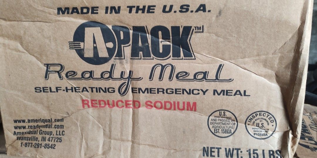 APack ready meal emergency mre, Food & Drinks, Packaged & Instant Food ...