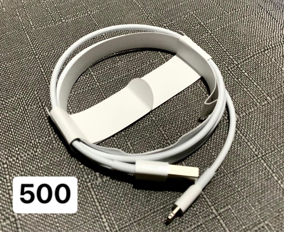 Apple Lightning Cable (USB) Original Authentic, Mobile Phones & Gadgets ...