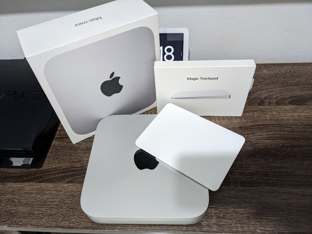 Apple Mac Mini M1 with Magic Trackpad, Computers & Tech, Desktops on ...