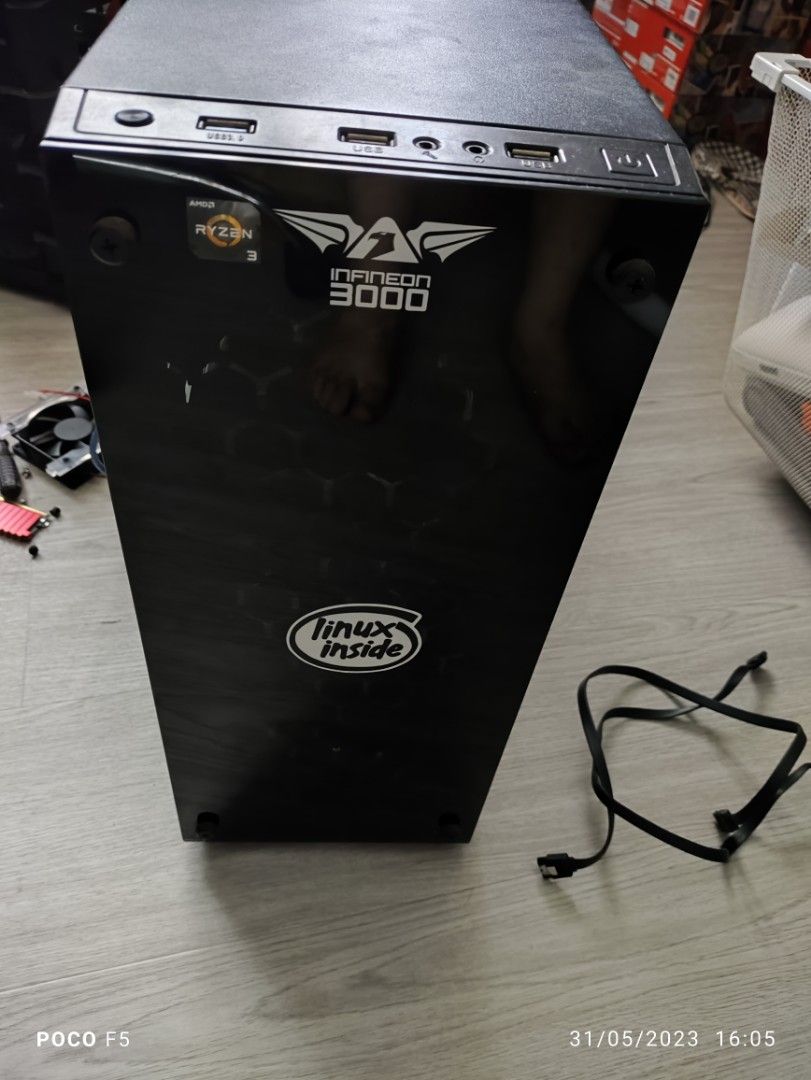 Armaggeddon infineon 3000 desktop case (m-atx) ATX gaming tower design ...