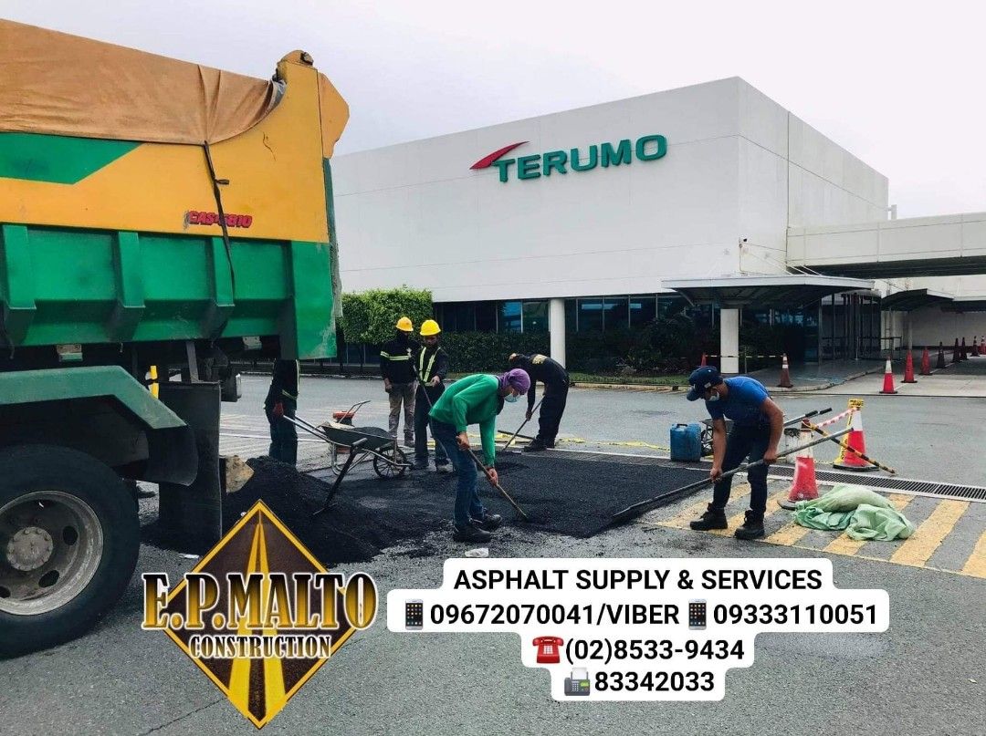 ASPHALTING ASPHALT ROAD CONSTRUCTION, Commercial & Industrial ...