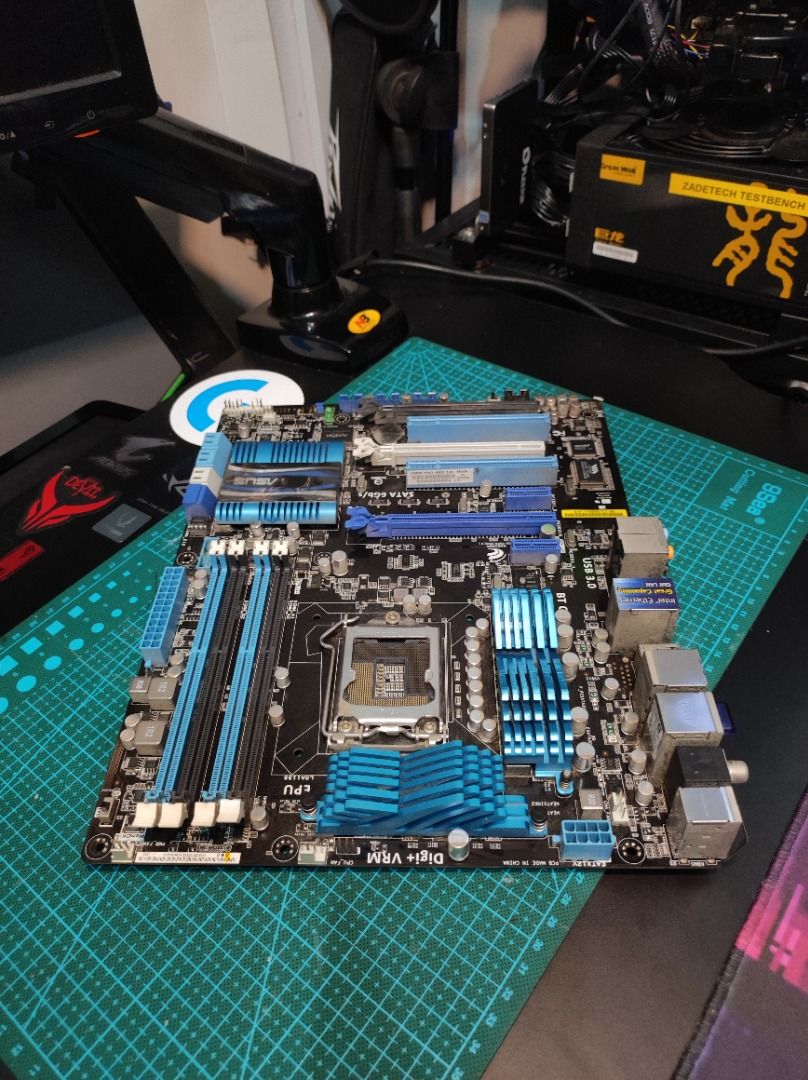 Asus P8P67 PRO LGA1155 Intel P67 SATA 6GB/s ATX motherboard, Computers ...