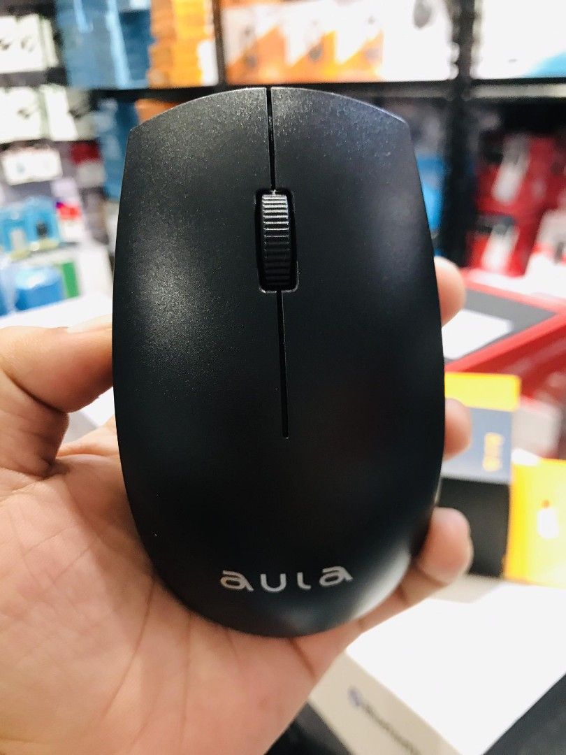 Aula AM201 Wireless Mouse USB Black, Computers & Tech, Parts ...