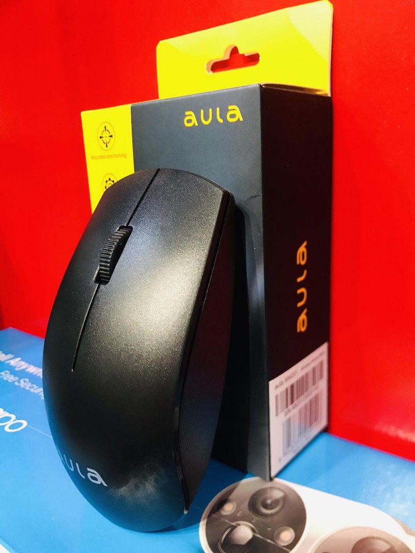 Aula AM201 Wireless Mouse USB Black, Computers & Tech, Parts ...