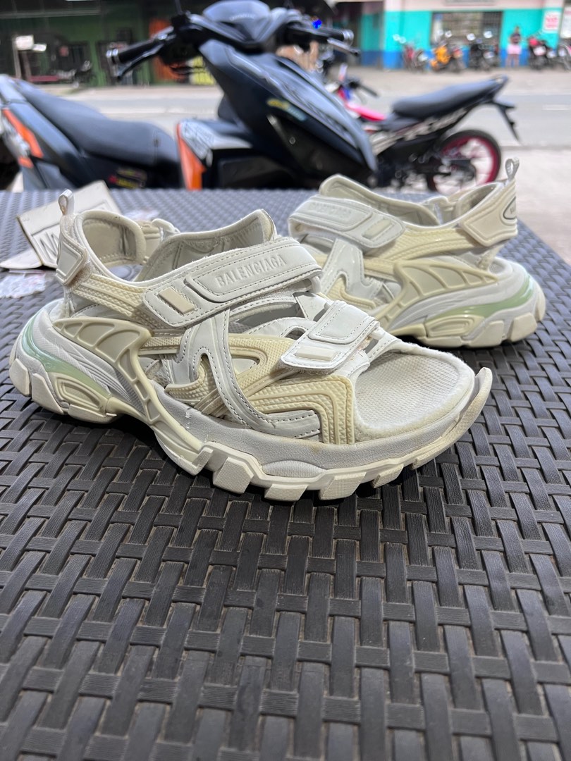 Balenciaga track sandals, Women's Fashion, Footwear, Sandals on Carousell