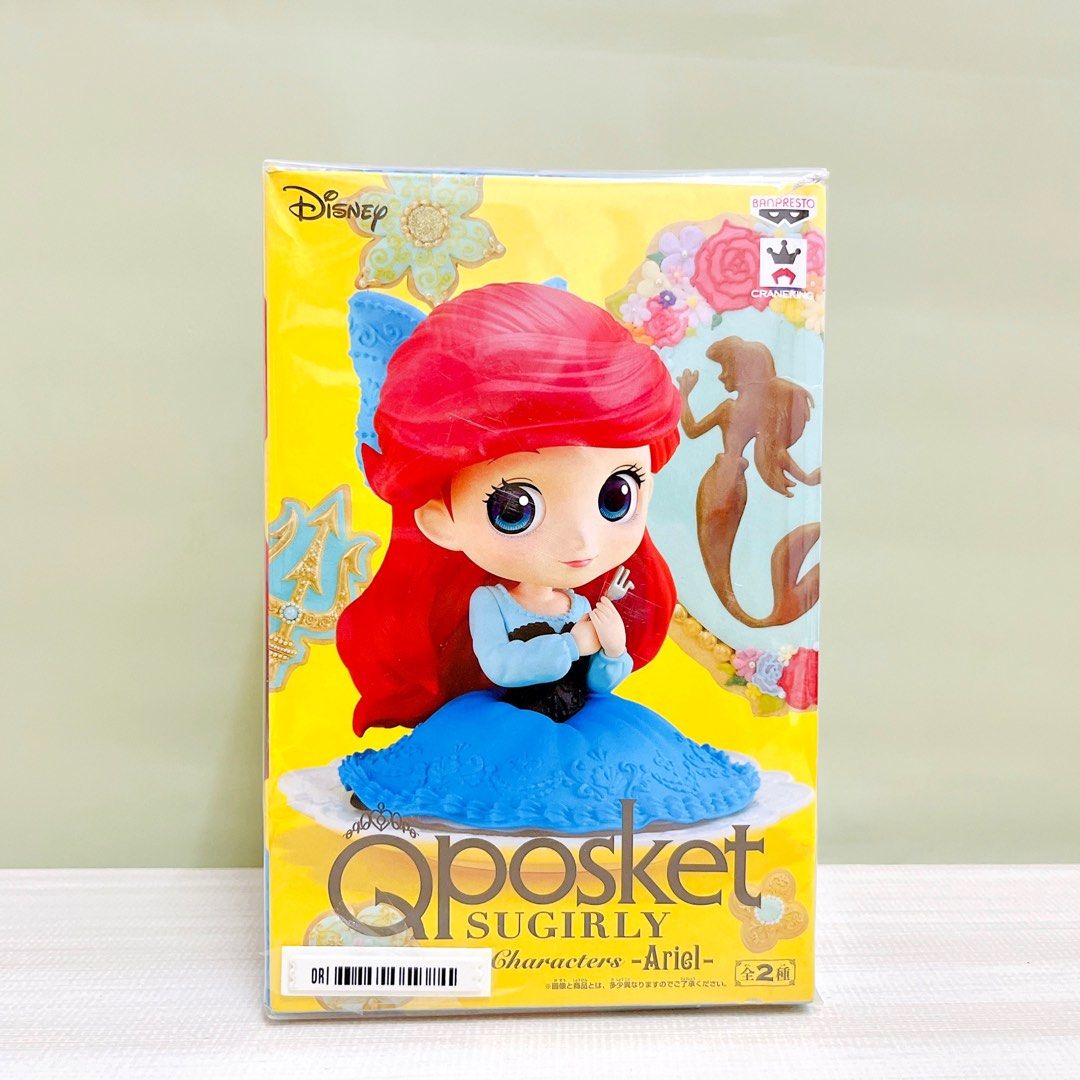 Banpresto Disney Q posket Characters Sugirly Ariel The Little Mermaid ...