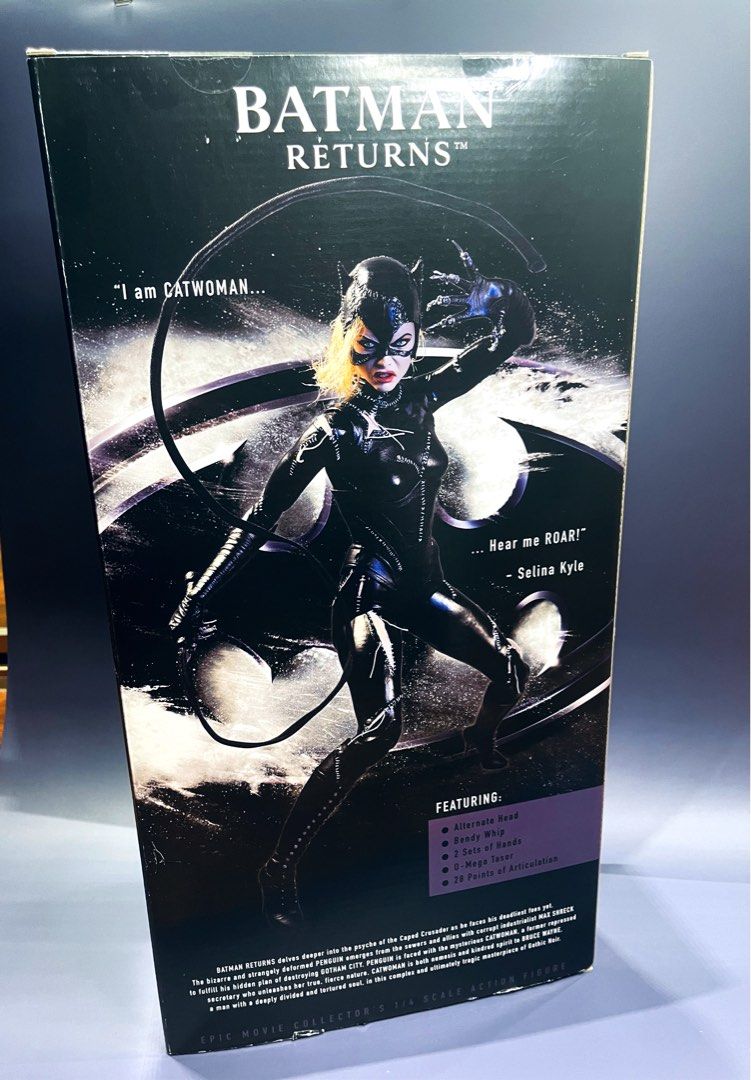 Batman Returns - Catwoman 1/4 Scale Action Figure (NECA), Hobbies & Toys, Memorabilia ...