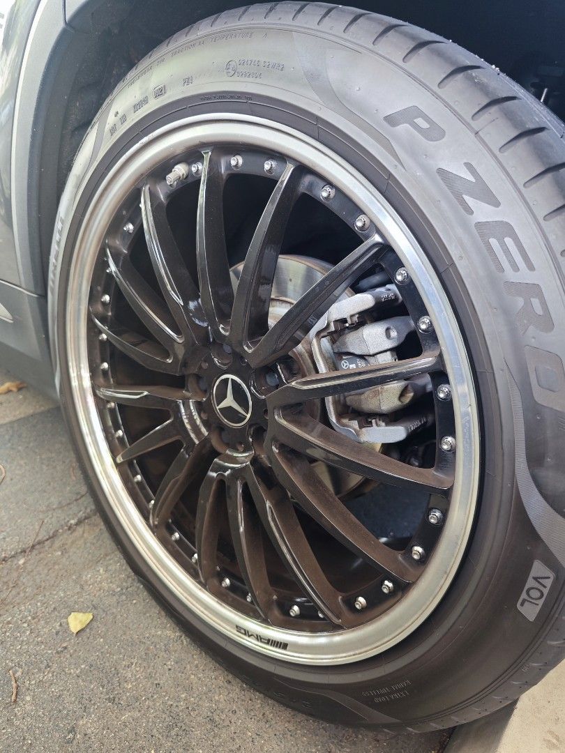 Bespoke 20" Mercedes AMG rims, Car Accessories, Tyres & Rims on Carousell