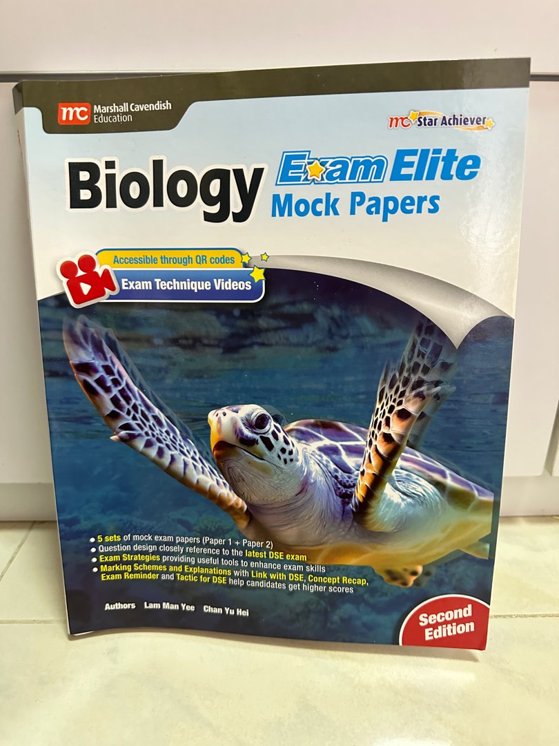 Biology Exam Elite Mock Papers, 興趣及遊戲, 書本 & 文具, 教科書 - Carousell