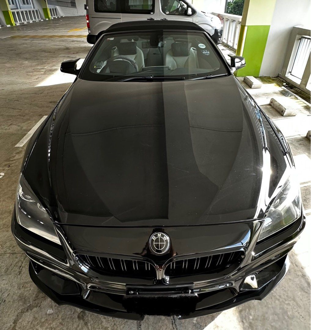 BMW 640i F12 original dechromed headlights pair (Vicom approved), Car ...