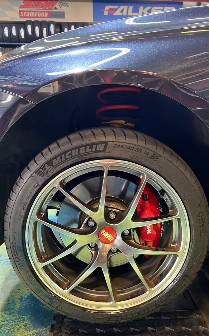 BMW F30/F32 Or Honda FD2R Original BBS Japan Forged 18 Inch Rim w ...