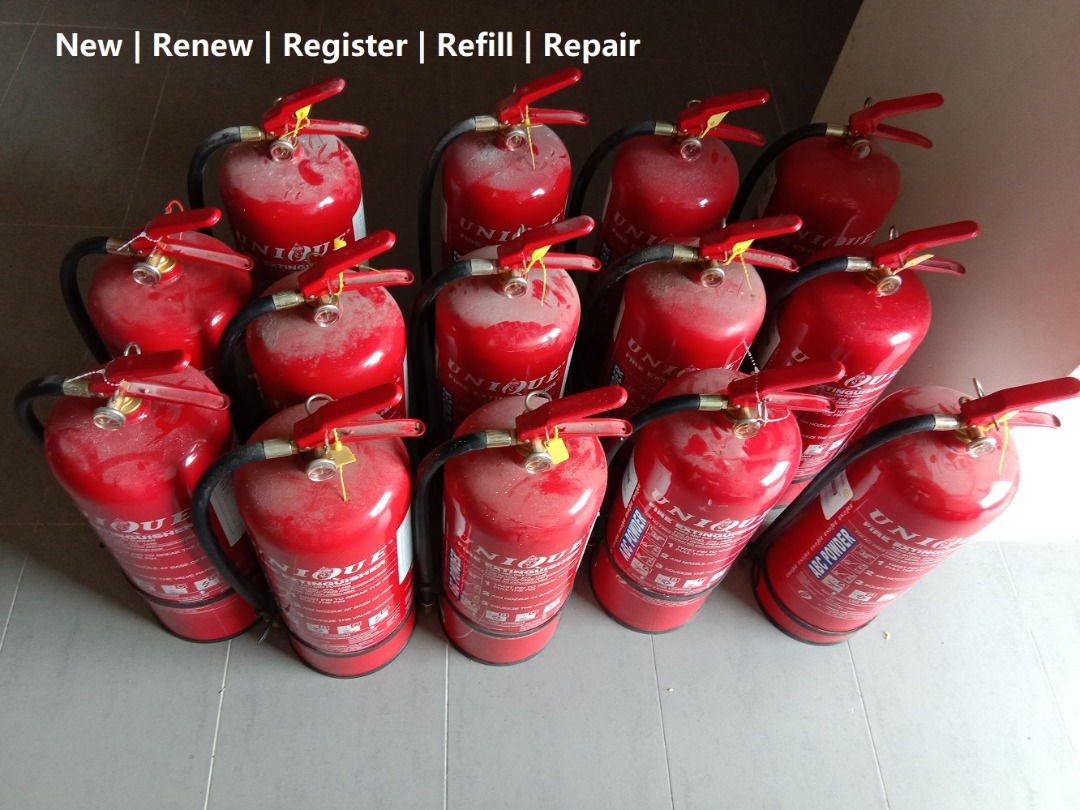 [Bomba cert register] 9KG abc fire extinguisher pemadam api unit ...