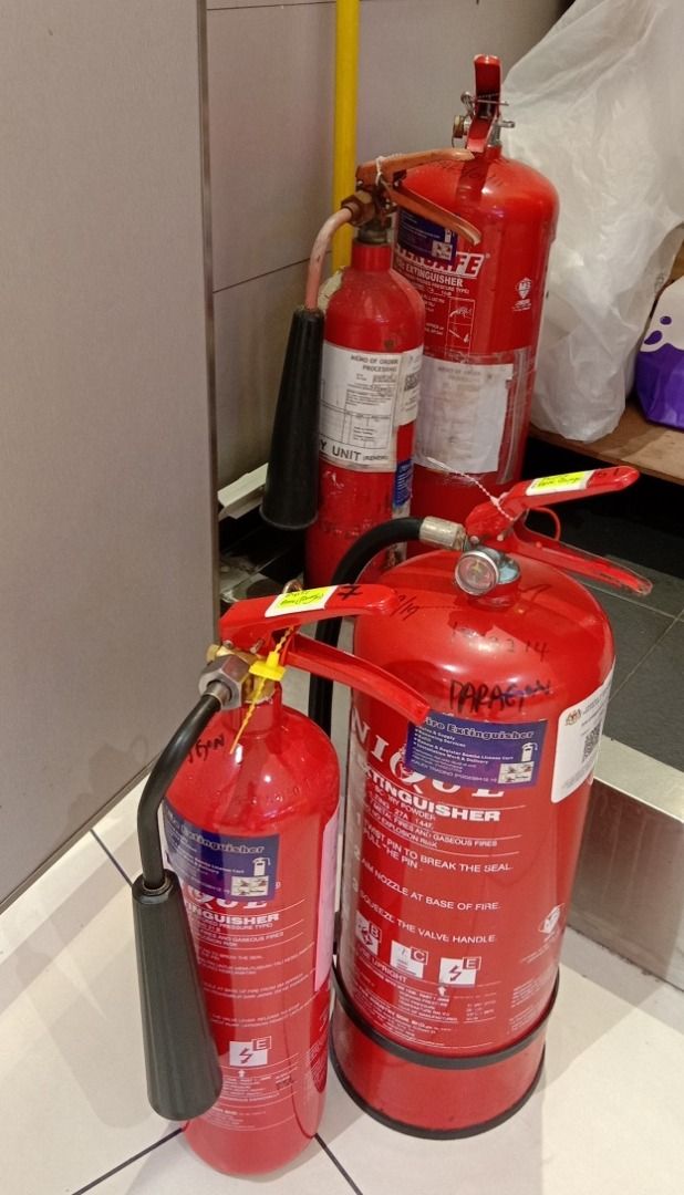 [Bomba cert register] 9KG abc fire extinguisher pemadam api unit ...