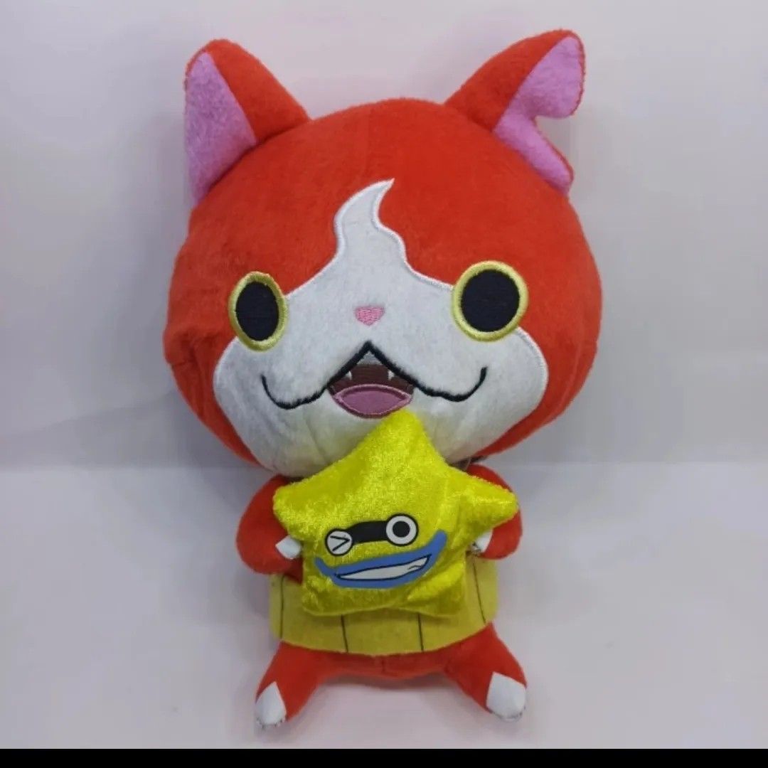 Boneka yokaiwatch yokai watch original jibanyan, Toys & Collectibles, Mainan di Carousell